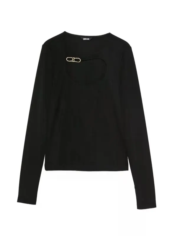 Just Cavalli Cut-out Detail Top