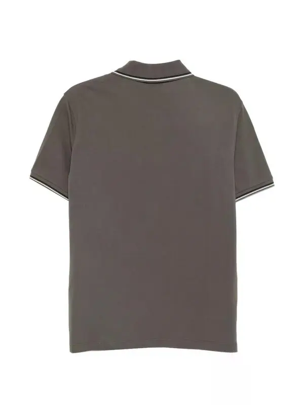 Emporio Armani Stripe-trim Polo Shirt