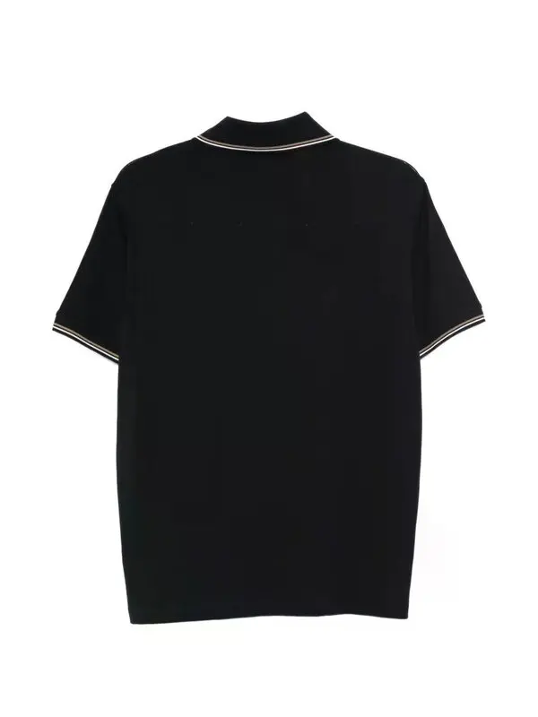 Emporio Armani Stripe-trim Polo Shirt