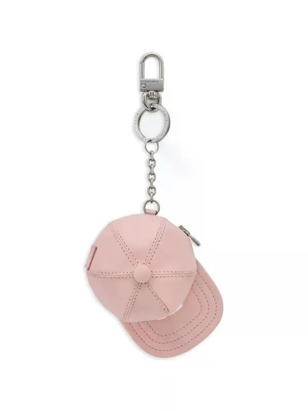 Amiri Baseball Cap Chain Keyring - Pink