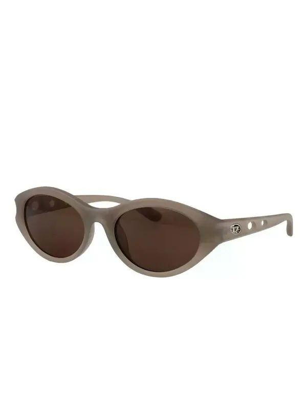 DIESEL Oval Frame Sunglasses
