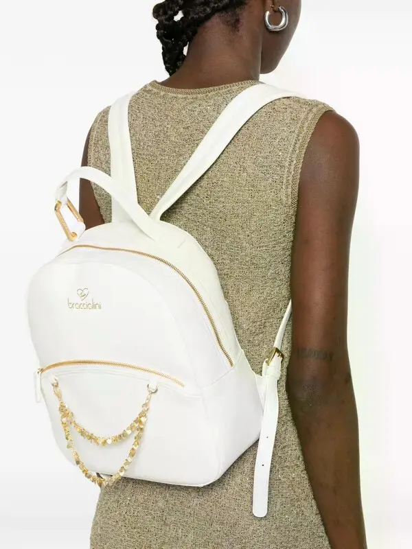 BRACCIALINI Chain Detail Backpack