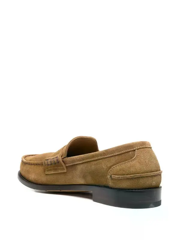 Premiata Suede Penny Loafers