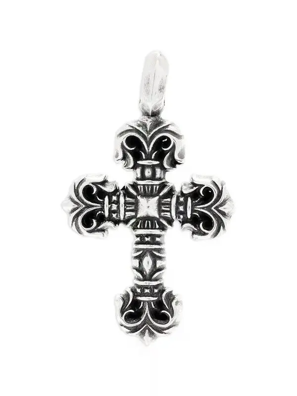 Chrome Hearts Filigree Cross Pendant - Silver