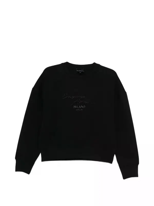 Emporio Armani Embroidered Sweatshirt