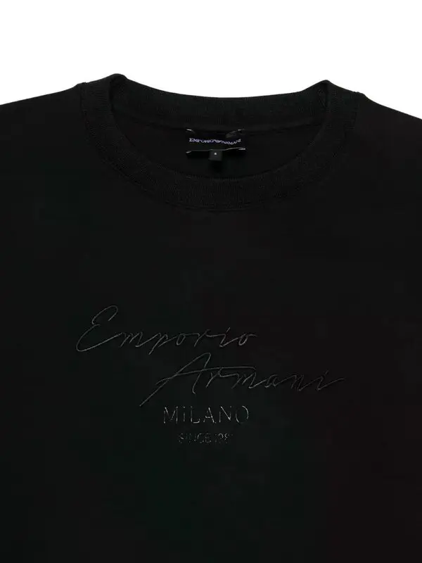 Emporio Armani Embroidered Sweatshirt