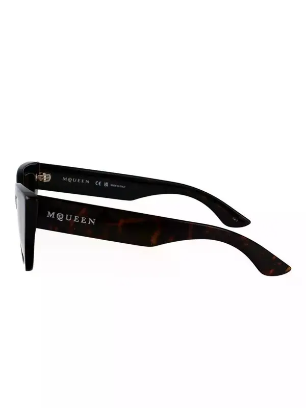 Alexander McQueen Cat-eye Acetate Sunglasses - Brown