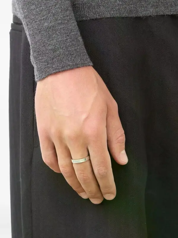 MAISON MARGIELA Logo Band Ring