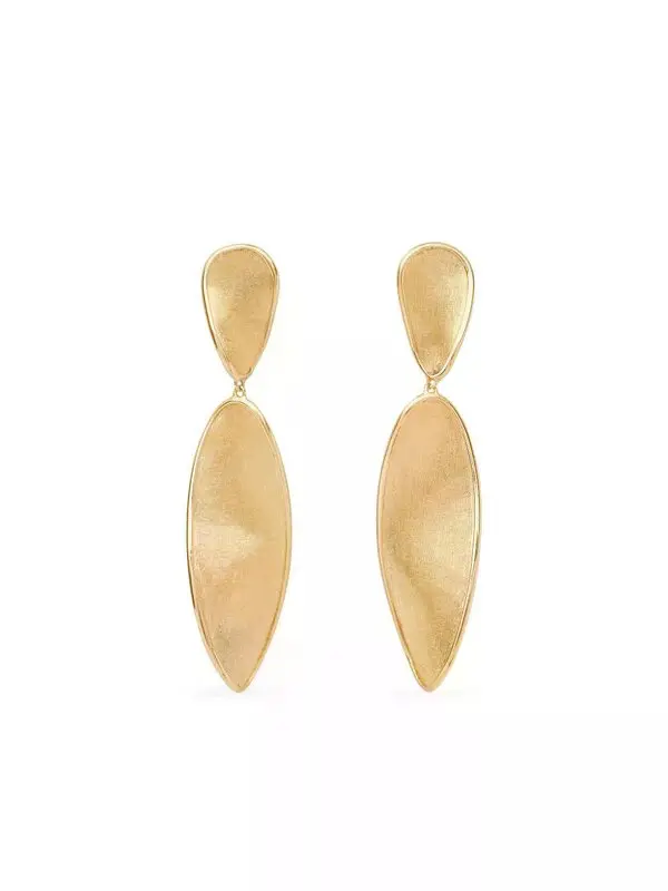 Marco Bicego 18k Yellow Lunaria Earrings - Gold