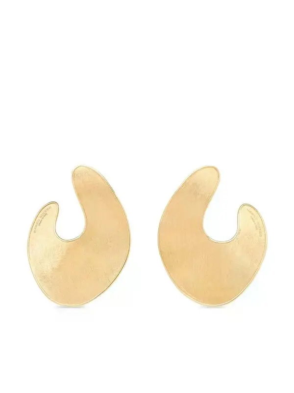 Marco Bicego 18k Yellow Lunaria Earrings - Gold