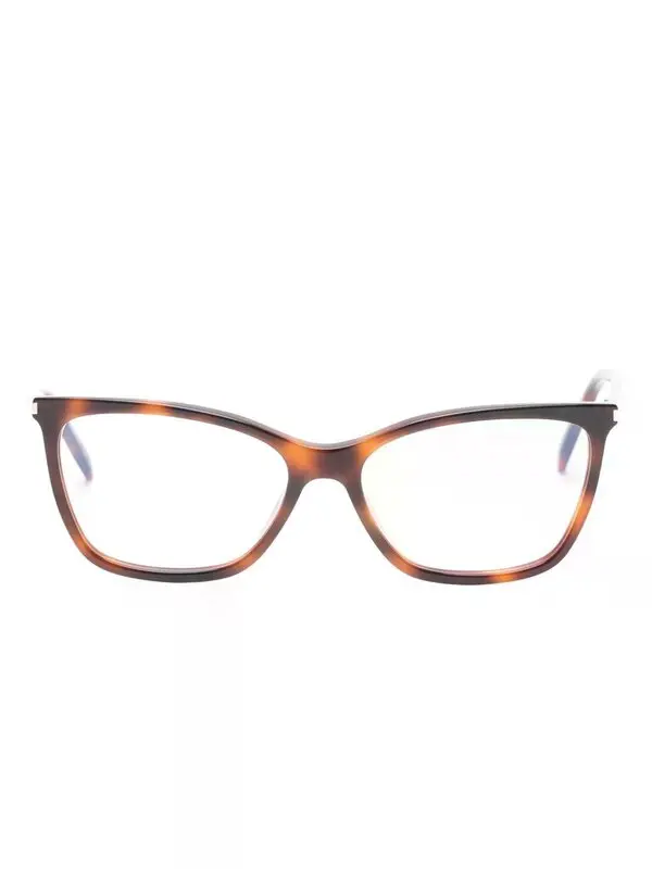 Saint Laurent Cat-eye Glasses - Brown