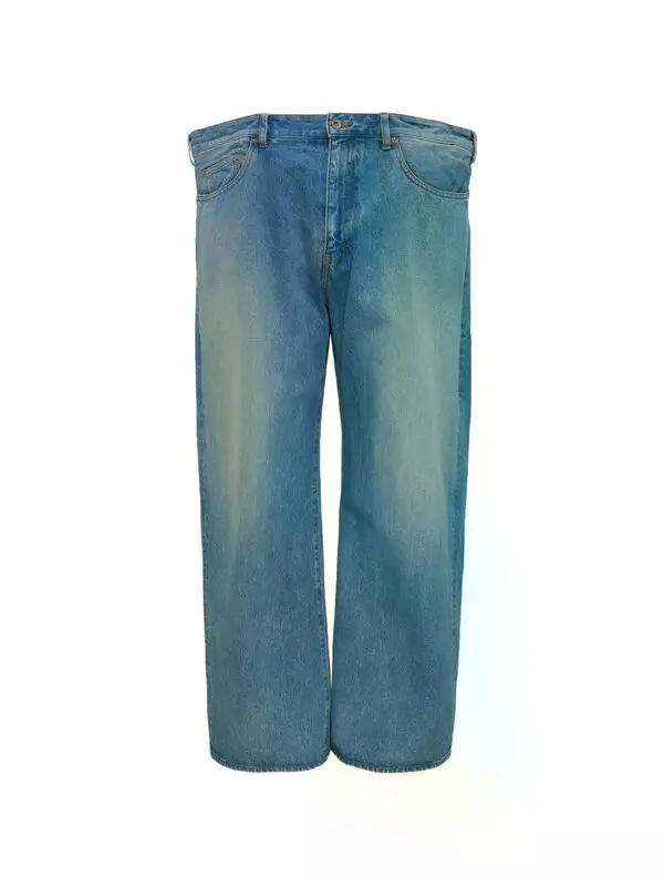 DOUBLET Wide-leg Jeans - Blue