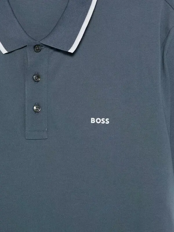 BOSS Logo Trim Polo Shirt