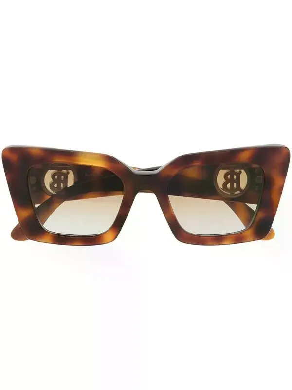 Burberry Square-frame Sunglasses - Brown