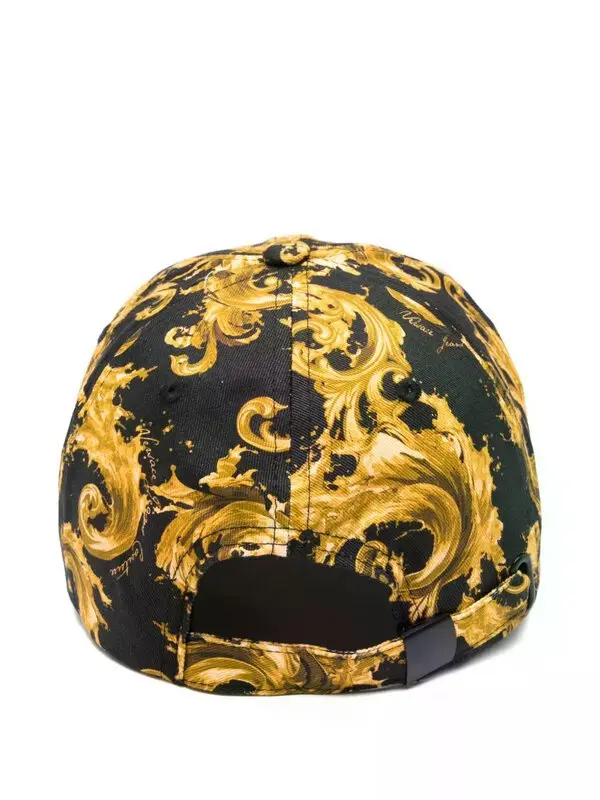Versace Baroque-patterned Cap