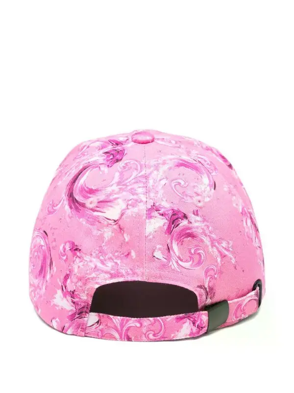 Versace Baroque-print Cap