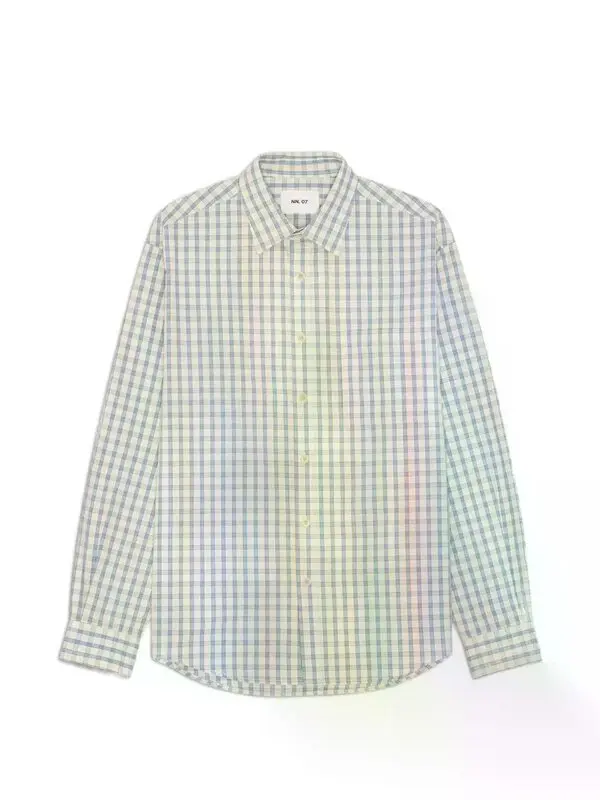 Nn07 Deon Checked Shirt