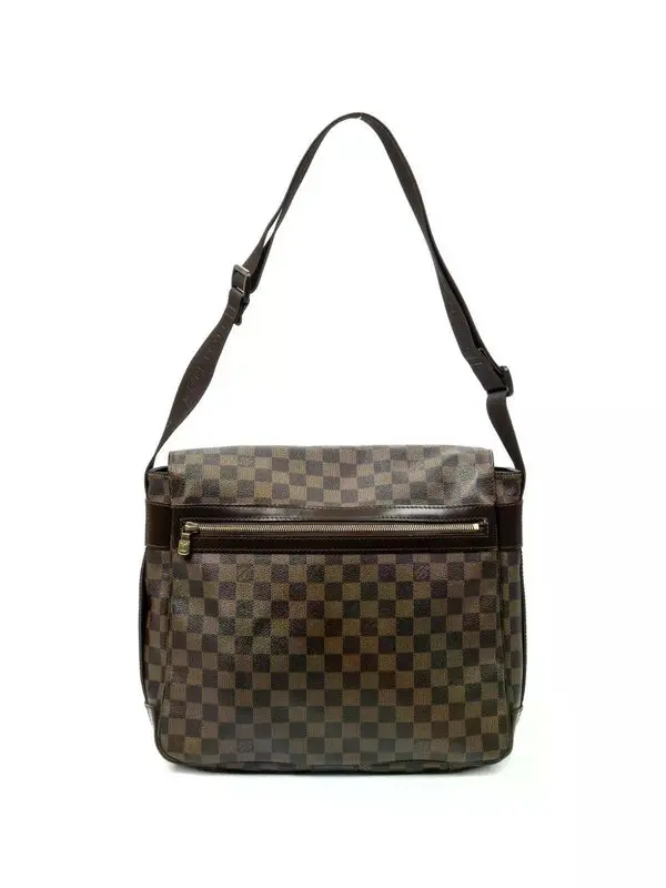 LOUIS VUITTON 2007 Bastille Chequered-pattern Flap Bag