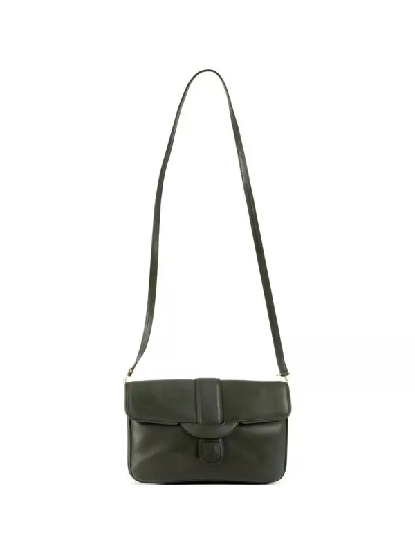 Celine 1980s Leather Shoulder Bag