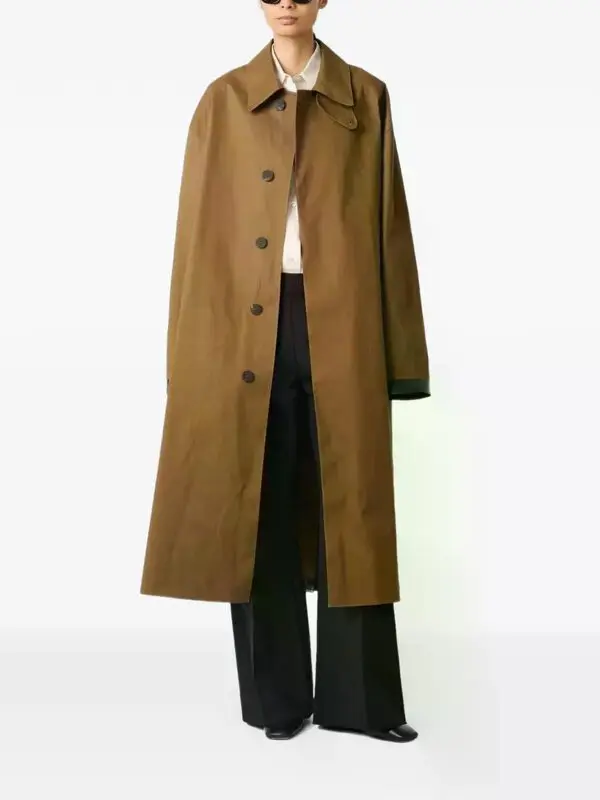 Studio Nicholson Button-up Cotton Coat