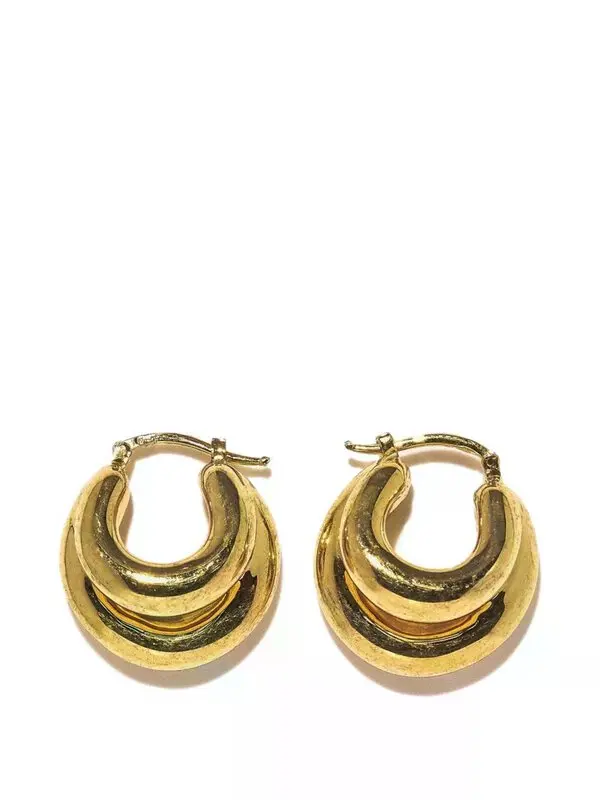 PANCONESI Blow Up Earrings - Gold
