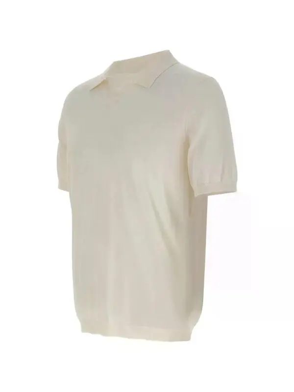 KANGRA Ribbed Short-sleeve Polo