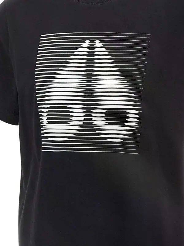 Moose Knuckles Logo Print Short-sleeve T-shirt