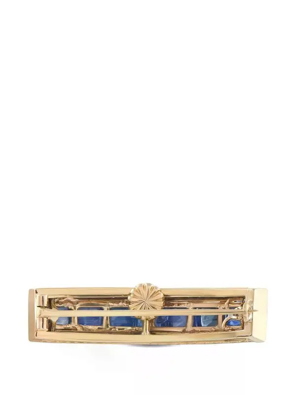 LB EXCLUSIVE Diamond And Sapphire Brooch