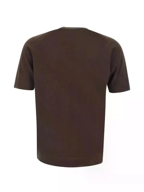 FILIPPO DE LAURENTIIS Ribbed Short-sleeve T-shirt