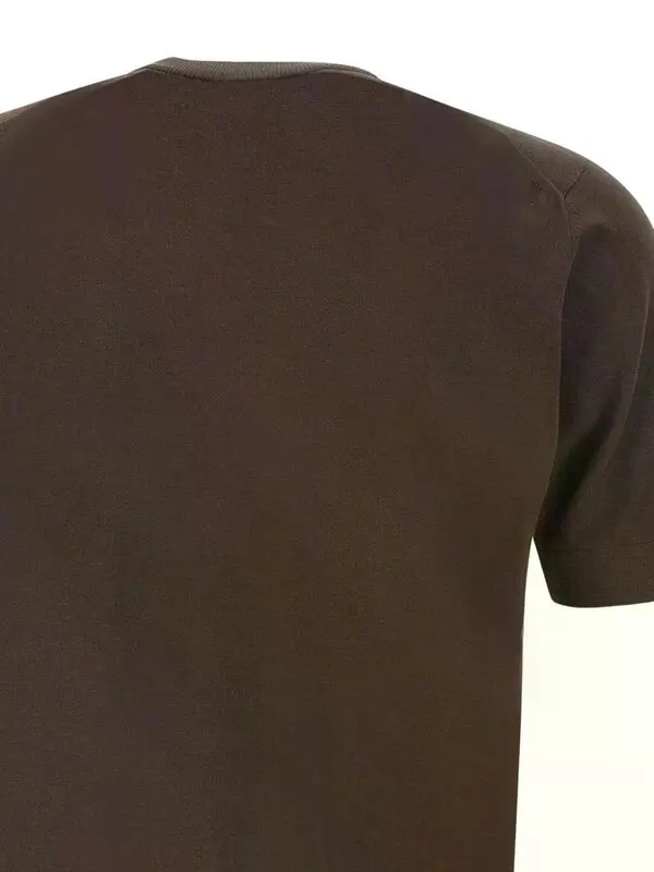 FILIPPO DE LAURENTIIS Ribbed Short-sleeve T-shirt
