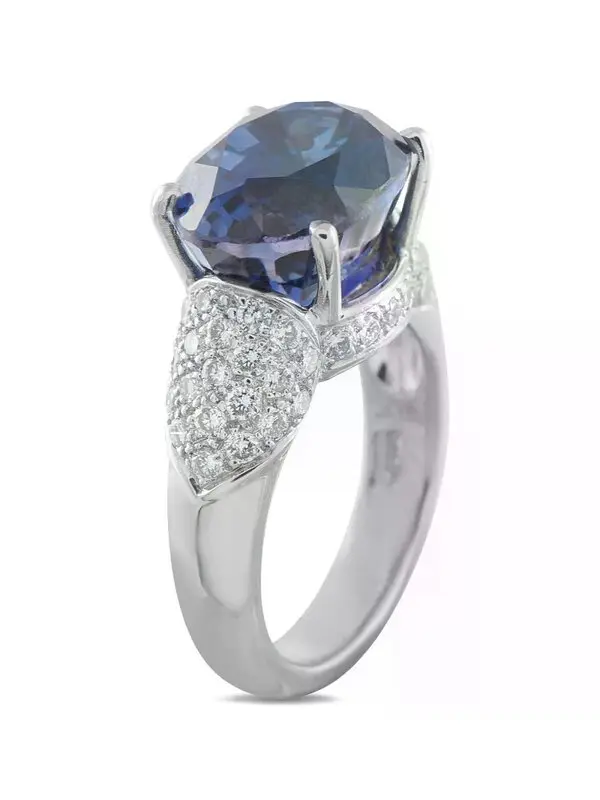 LB EXCLUSIVE Tanzanite And Diamond Ring