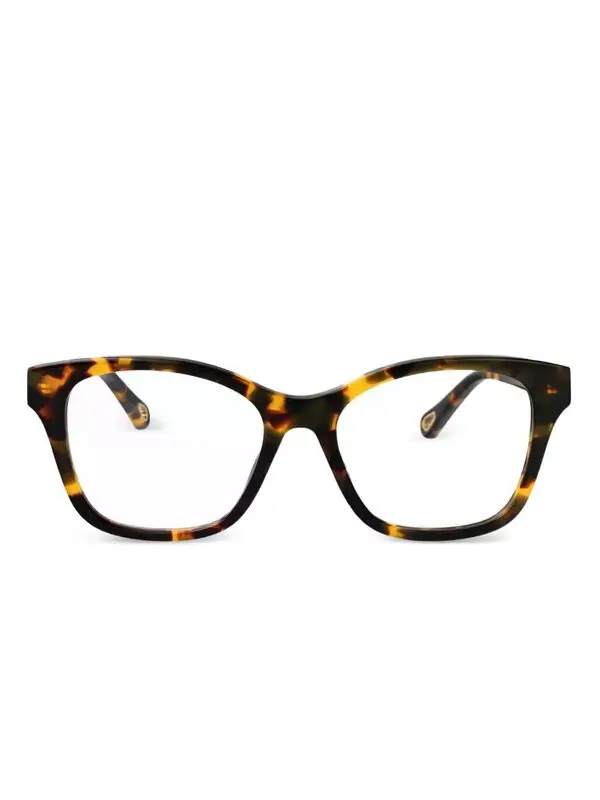 Chloé Butterfly-frame Eyeglasses - Brown