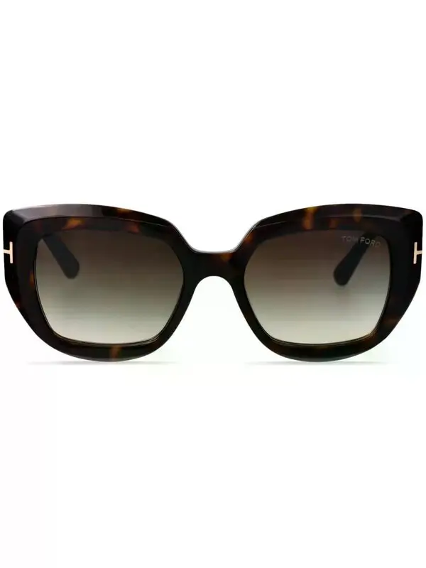 TOM FORD Square-frame Sunglasses - Brown
