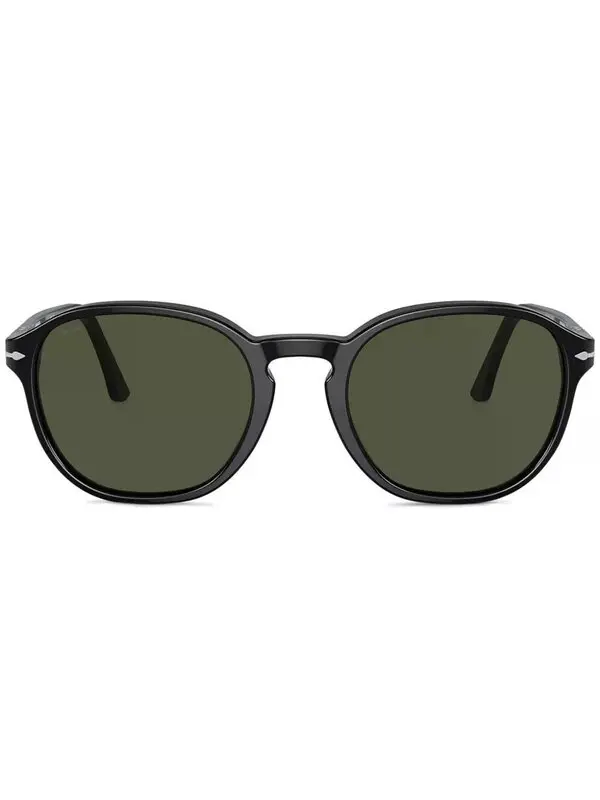 Persol Round-frame Sunglasses - Black