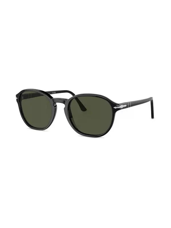 Persol Round-frame Sunglasses - Black