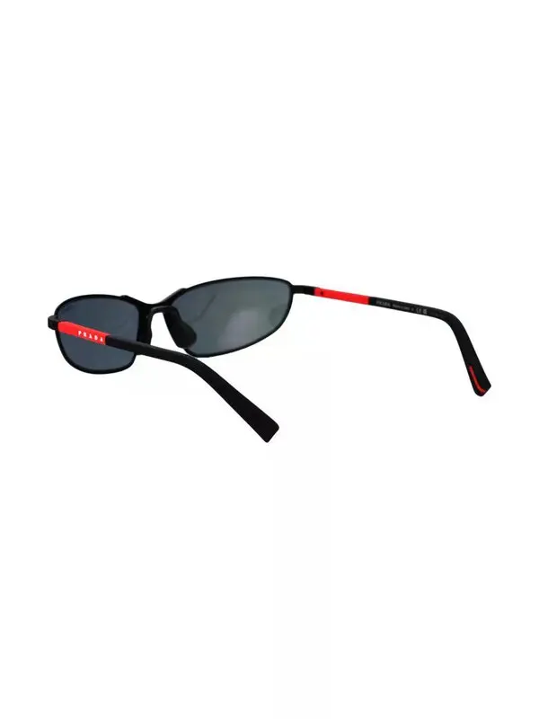 Prada Linea Rossa Oval-frame Sunglasses