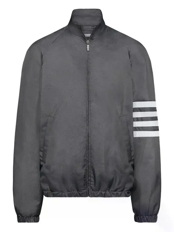 Thom Browne Ripstop Four-bar Stripe-detail Jacket