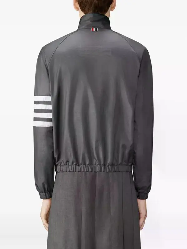 Thom Browne Ripstop Four-bar Stripe-detail Jacket