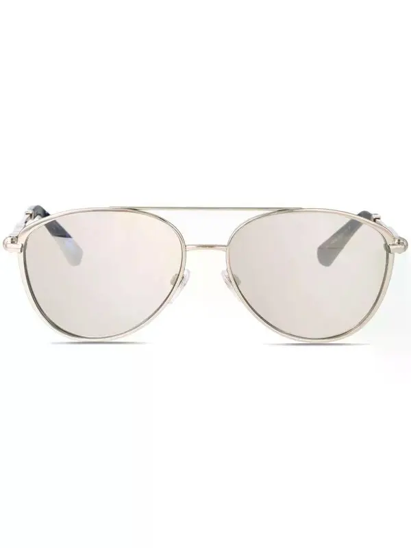 Burberry Round-frame Sunglasses - Silver
