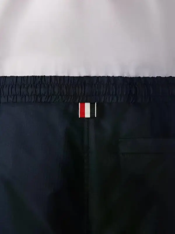 Thom Browne Elasticated-waistband Trousers - Blue