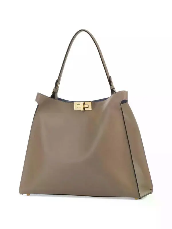 Fendi Large Way Tote - Grey