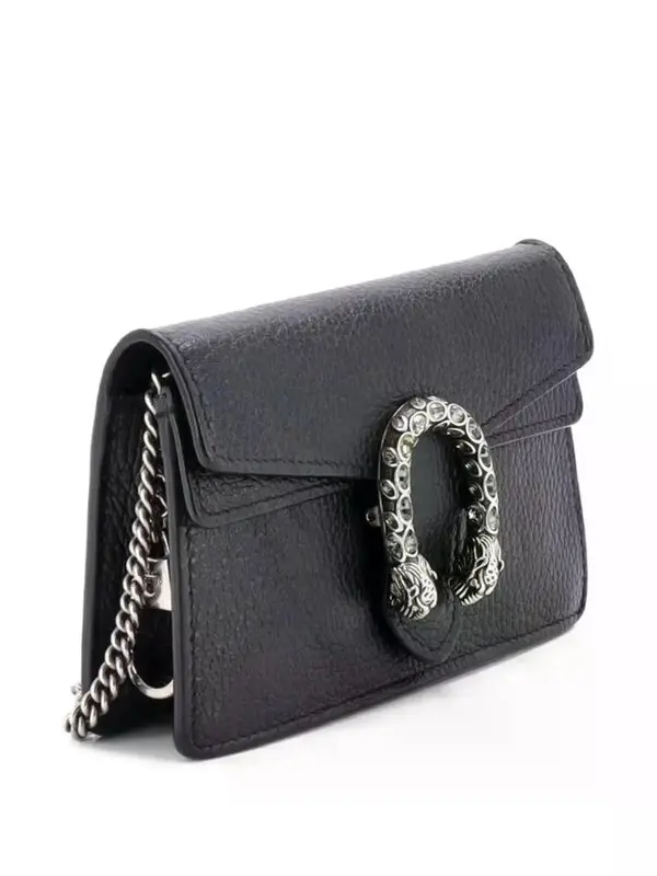 Gucci Dionysus Super Mini Clutch Bag - Black