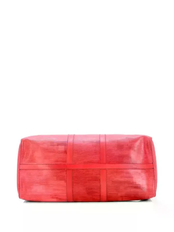 LOUIS VUITTON Keepall 45 Travel Bag - Red
