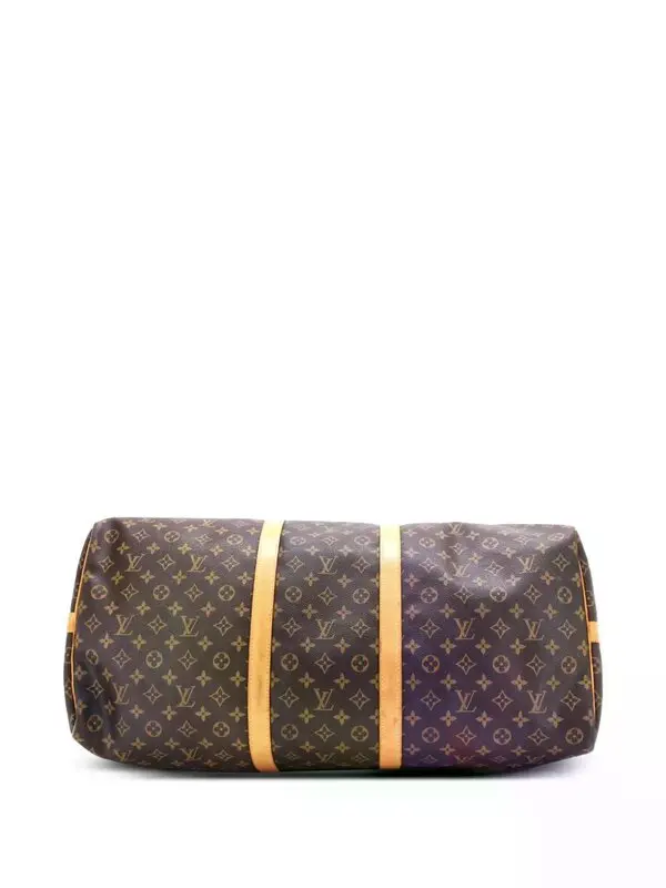 LOUIS VUITTON Keepall Bandouliere 60 Travel Bag Monogram Canvas