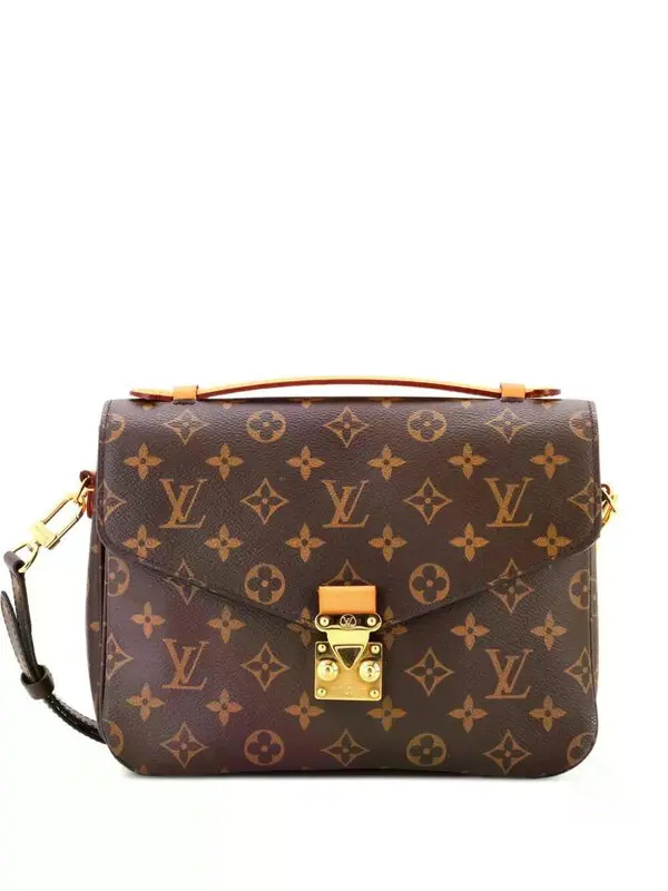 LOUIS VUITTON Pochette Metis Monogram Canvas Crossbody Bag - Brown