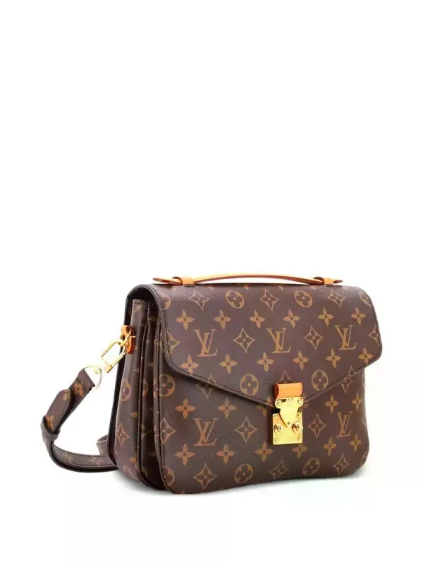 LOUIS VUITTON Pochette Metis Monogram Canvas Crossbody Bag - Brown