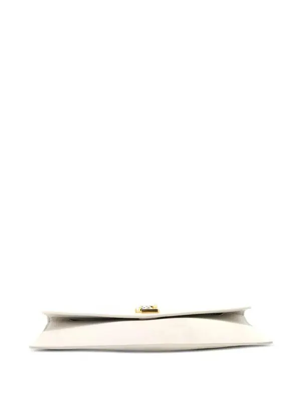 Saint Laurent Uptown Pouch Leather Clutch Bag