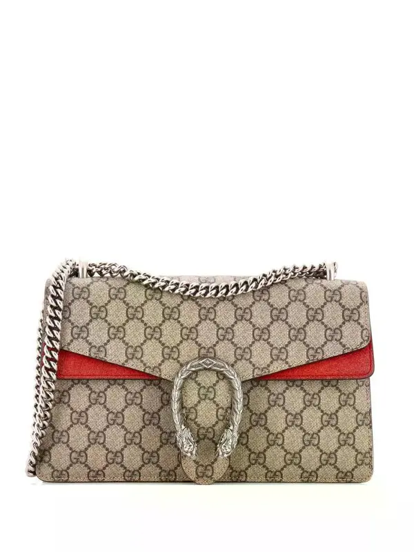 Gucci Dionysus Gg Coated Canvas Medium Shoulder Bag - Brown