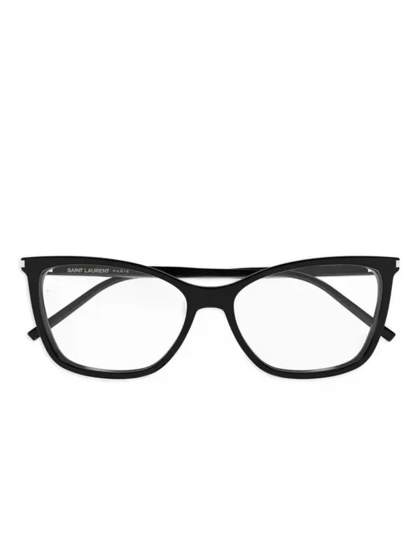 Saint Laurent Cat-eye Frame Glasses - Black