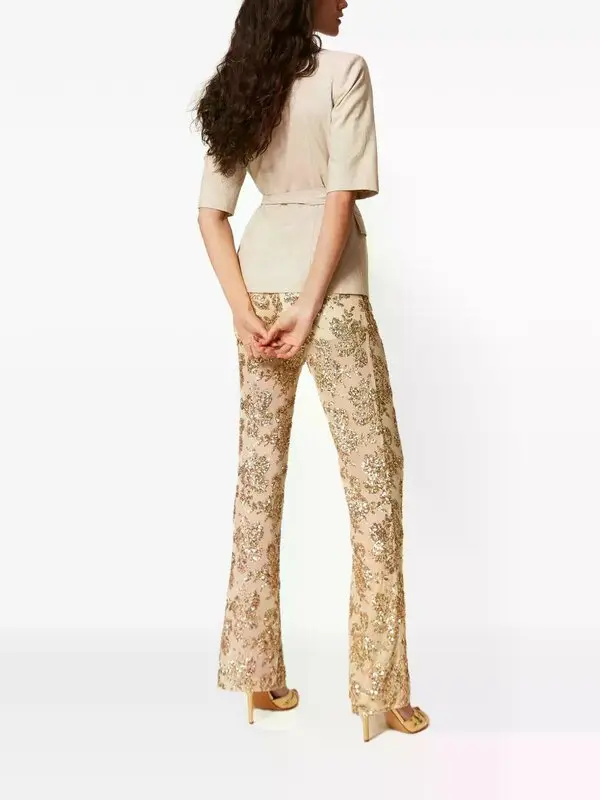 TWINSET Sequin-embellished Trousers